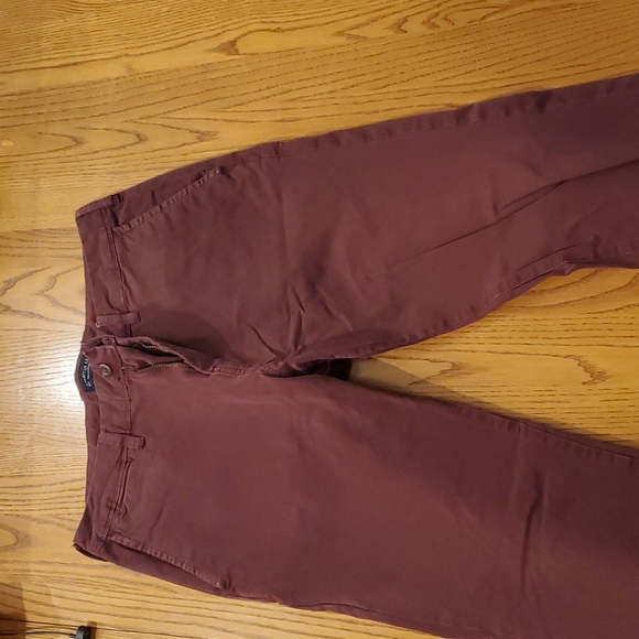 American Eagle Outfitters | Pants | American Eagle Flex Red Pants 3234 ...